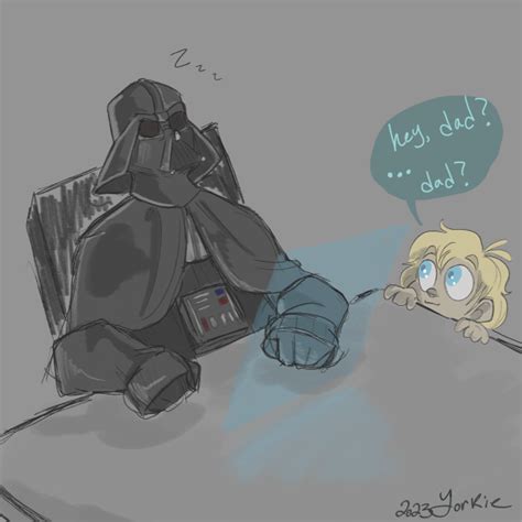 Lets Get Going Shall We — I Love Your Dad Vader Drawings So Much They