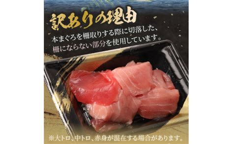 【訳あり】長崎県産本まぐろ贅沢盛り100g×3パック まぐろ 本まぐろ 切り落とし 大トロ 中トロ 赤身 刺身 漬け まぐろ丼 寿司 海鮮