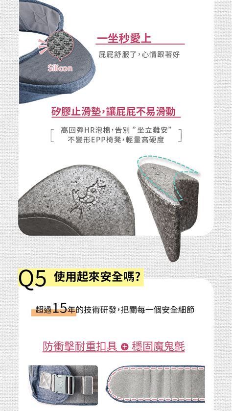 POGNAE No5 Plus Light輕量型機能揹帶-經典東京灰