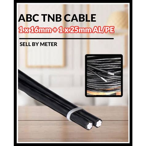 Abc Tnb Cable 1c X16mm 25mm Al Pe Abc Or 3cx16mm 25mm Al Pe Abc Sell