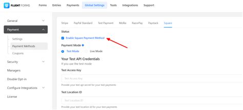 How To Integrate Square With Fluent Forms WP Manage Ninja
