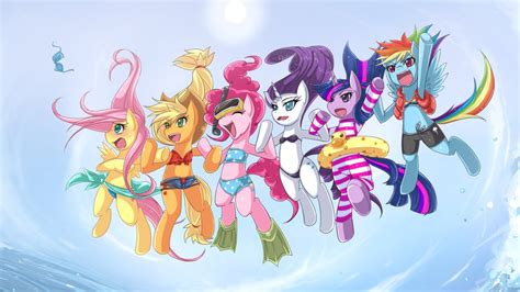 Mlp At The Beach