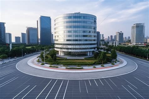 现代商业办公楼外部概念图图片素材 正版创意图片600154189 摄图网