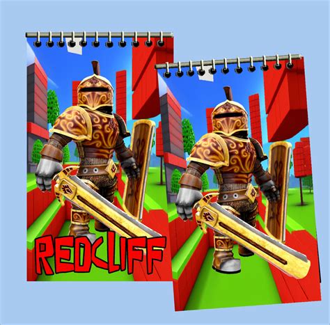 Roblox Party Favor Personalized Notebook Diy Party Mom