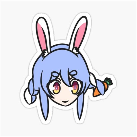 Ogey Rrat Pekora Sticker For Sale By Markislazy Redbubble