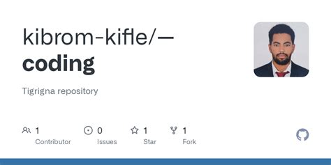 Github Kibrom Kifle Coding Tigrigna Repository