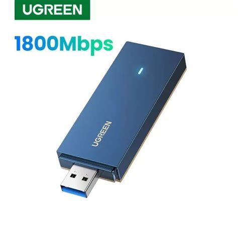 Jual UGREEN AX1800 USB 3 Wireless Adapter Wifi 6 Usb 2 4G 5G 1800Mbps Di Seller Sunnyred