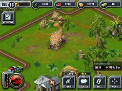 Jurassic Park Builder Ankylosaurus