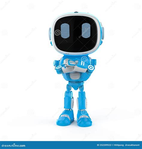 Blue Robotic Cyborg Gaming Sport Esport Logo Template Design With Iron