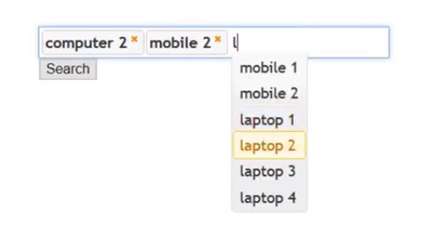 JQuery AutoComplete MultiSelect In PHP And MySQL Learn Programming