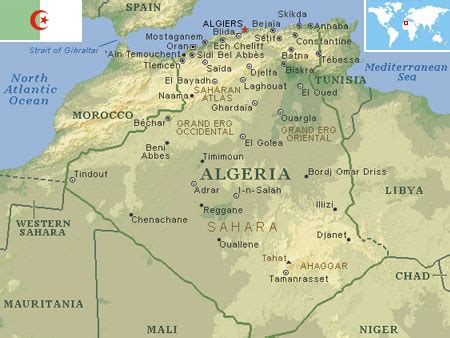 Algeria World Atlas Find Fun Facts