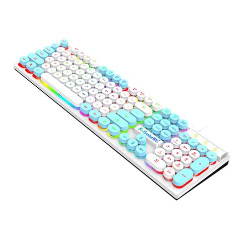 Mecánico Para Juegos 104 Con Cable Usb Rgb Retroiluminación Plug Para