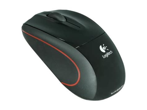 Logitech Wireless Mouse M505 910 001321 Black 3 Buttons Tilt Wheel Usb Rf Wireless Laser Mouse