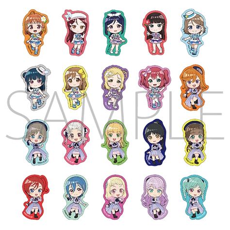 ラブライブ！school Idol Project 異次元フェス ぺたコレクション／サンシャイン＆スーパースター キャラグッズ｜ムー