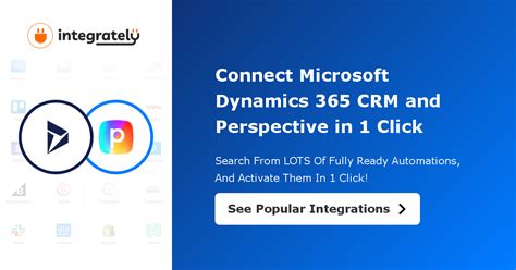 Microsoft Dynamics 365 Crm Perspective Integration 1 Integrations ️