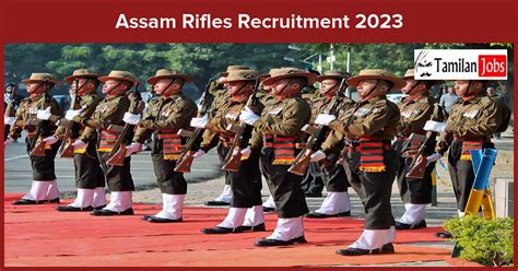 Assam Rifles Recruitment 2023 Technical And Tradesman Jobs Apply
