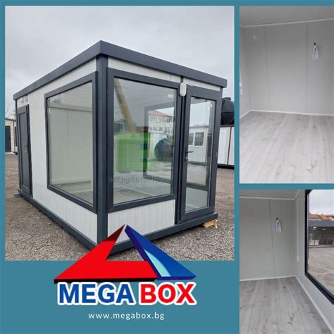 Офис контейнер Готови конструкции Бургас Преместваем контейнер с размер 240х400 H 240