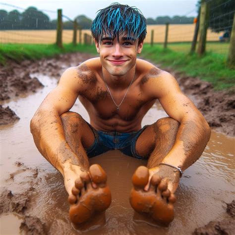 Sitting In A Mud Puddle 12 By Downtheupstairs On Deviantart