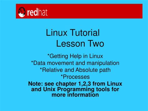 Ppt Linux Tutorial Lesson Two Powerpoint Presentation Free Download
