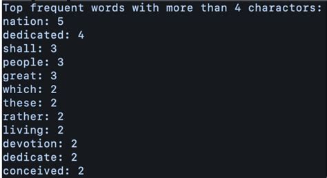Solved Code In Python Word Frequency Modify Adding Code