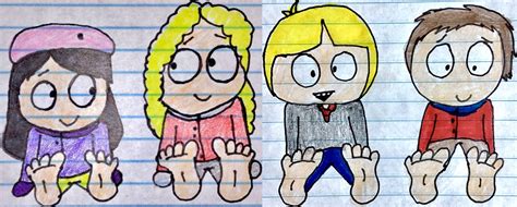 Wendy Bebe Bradley Biggle And Clyde Barefoot By Rbowen68 On Deviantart