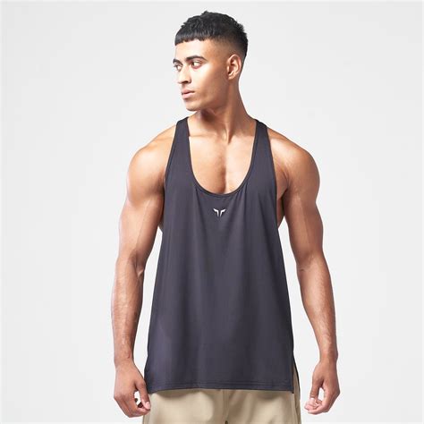 Ae Essential Gym Stringer Black Gym Stringers Men Squatwolf