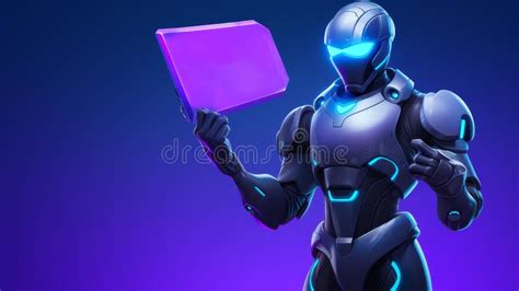 Cuttingedge Ai Chatbot With Sleek Design And Vibrant Colors Stock Illustration Illustration Of