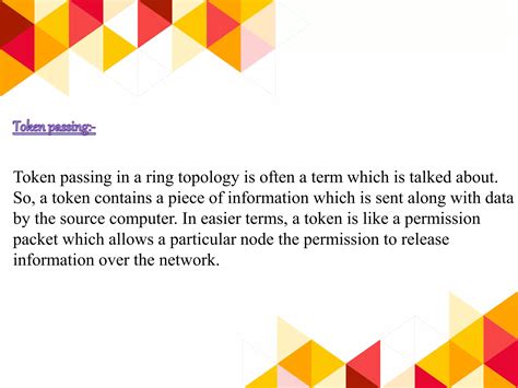 Enhancing Fault Tolerance In Ring Topology Pptx Computer Networking Computing