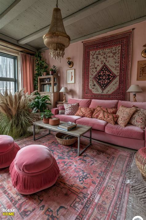 Creative Boho Living Room Ideas To Refresh Your Home Aesthetics