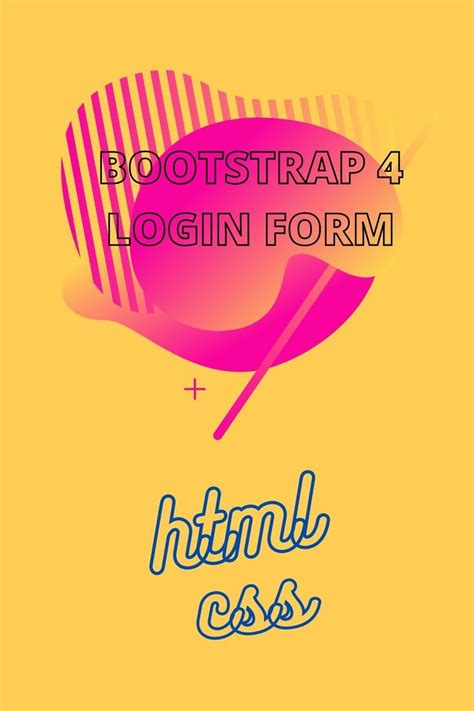 How To Create A Login Form Using Bootstrap 4