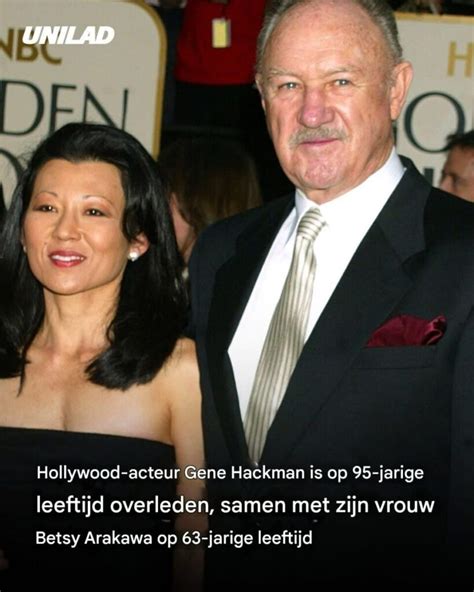 Acteur Gene Hackman En Vrouw Betsy Arakawa Overleden Dagblad Suriname