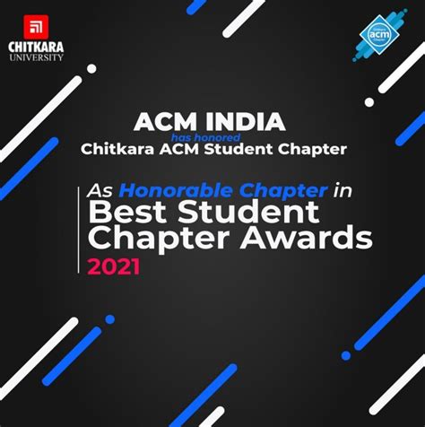 Indiaacm Chitkara Acm Student Chapter