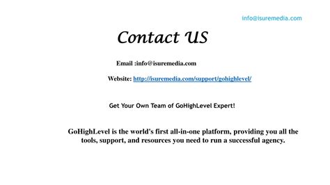 Ppt Gohighlevel Templates Highlevel Templates How To Use