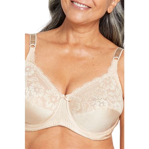 Buy Berlei Classic Lace Underwire Non Contour Bra Praline Mydeal
