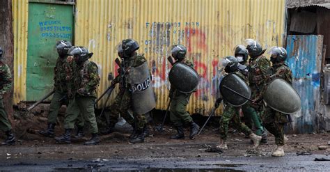 Kenyan Police Heading To Haiti Have History Of Brutality The New