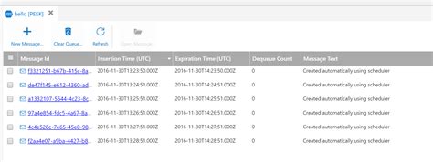 azure scheduler put message to a storage queue stack overflow