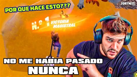 Nunca Me HabÍa Ocurrido Esto En Un Final De Partida 😮😮 Youtube