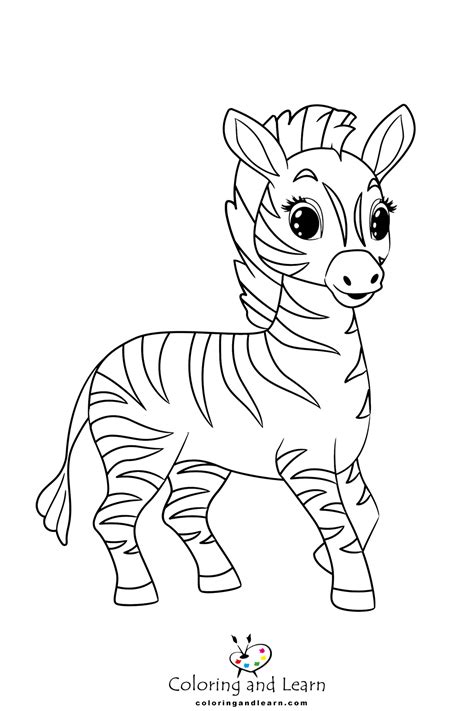 Zebra Coloring Pages FREE 2024 Coloring And Learn