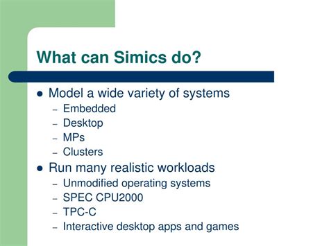 Ppt Simics A Full System Simulation Platform Powerpoint Presentation Id3112657