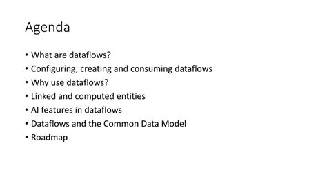 Ppt Introduction To Dataflows In Power Bi By Chris Webb Concepts