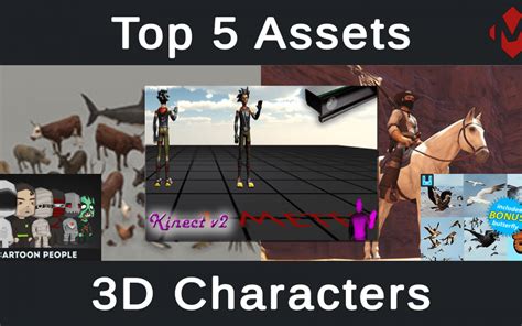 Top Unity Assets D Characters ProjectMakers Softwareentwickler Aus Leidenschaft