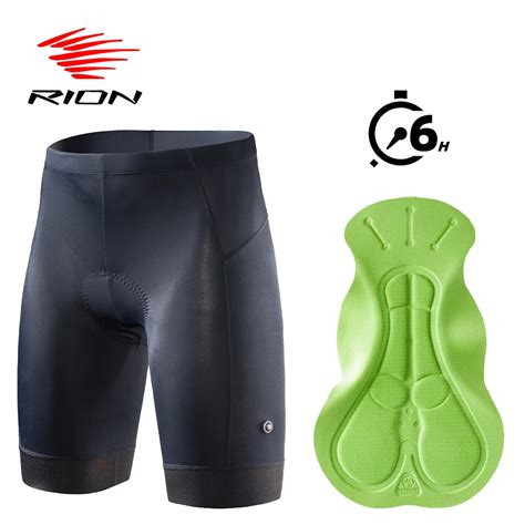 Rion 남성용 사이클링 반바지 Mtb 산악 자전거 타이츠 자전거 의류 자전거 바지 3d 패드 복장 장거리 남성 반바지