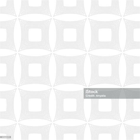Repeating Ornament Many Lines Forming Squares Stock Illustration Download Image Now 2015