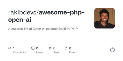 rasim aghayev on linkedin github rakibdevs awesome php open ai a curated list of open ai