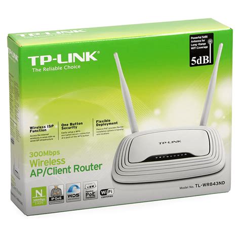 300mbps Tp Link Wireless N Max Router Tl Wr843nd