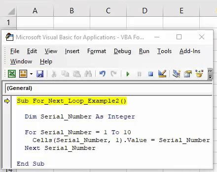 VBA For Next Guide To Use Excel VBA For Next Statement