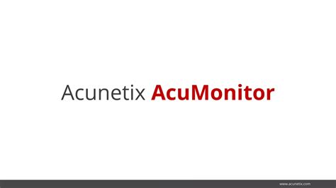 Acunetix Product Presentation Pptx