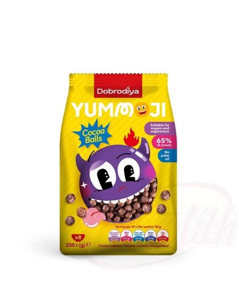 Kólki Czekoladowe Yummoji 250g Ukrainoczka