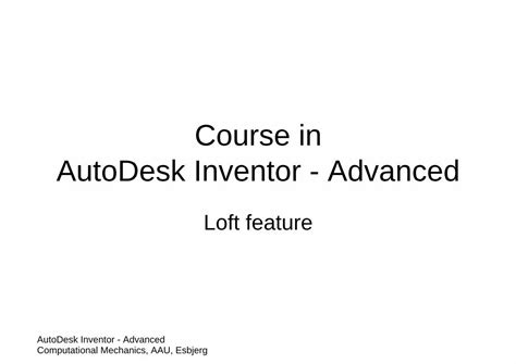 pdf inventor adv loft feature dokumen tips