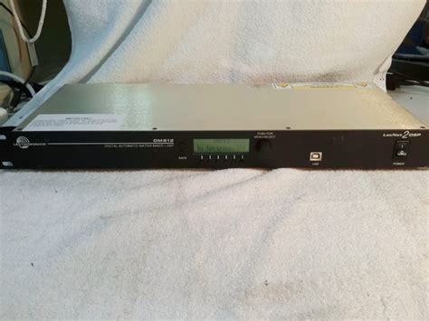 Ibid Lot 15463 Lectrosonics Dm812 Digital Matrix Mixer 1 Each